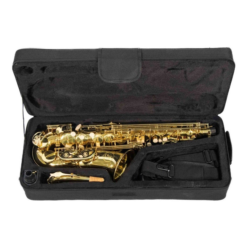 Saxofon Alto Symphonic As-200l Eb Laqueado Color Dorado – Armonia Musical